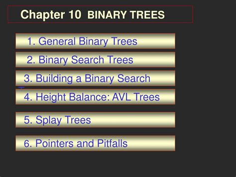 Ppt Chapter 10 Binary Trees Powerpoint Presentation Free Download