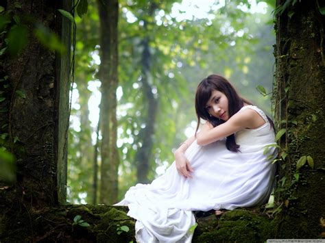 Girl Romantic Wallpaper Cjd6