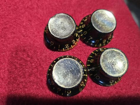 Vintage 1961 Gibson Les Paul Sg Custom Knobs Volume And Tone Reverb