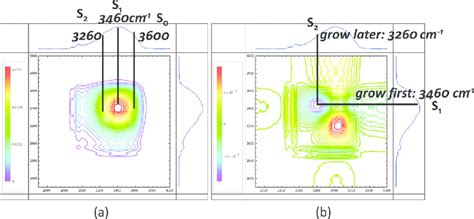 2d Correlation Spectroscopy Of Ft‐ir For A Top Layer A Synchronous
