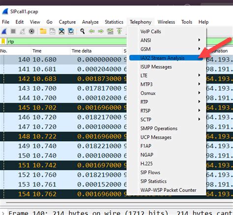 Important Updates To Wireshark For Voice And VoIP CellStream Inc