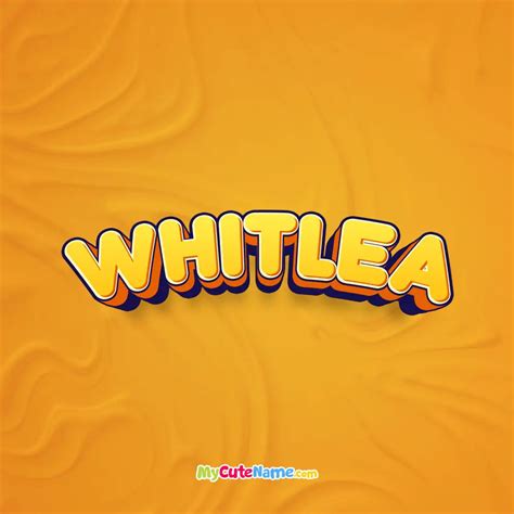 Whitlea Meaning What Is The Meaning Of Name Whitlea Update 2025