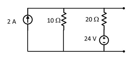 Solved Consider The Two Terminal Circuit Shown In The Figure