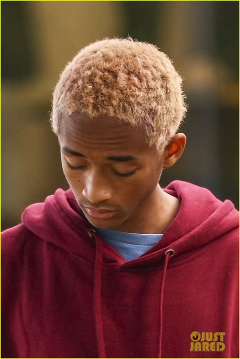 Jaden Smith Sports Strawberry Blonde Hair While Hanging In Calabasas