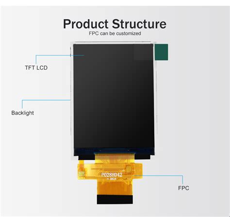 Polcd MCU Bit Lcd Module Mm Touch Screen Display Modul CLOCK