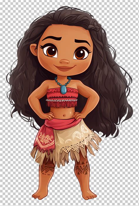 Moana Animated Island Girl Character Png Clipart Adventure