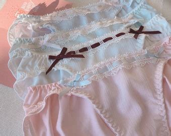 White Lace Lingerie Sexy Cute Romantic Handmade Underwear Panties Pack