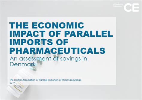 The Economic Impact Of Parallel Imports Of Pharmaceuticals Copenhagen