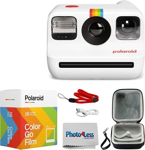 Polaroid Go Generation 2 Instant Film Mini Camera White Bundled With
