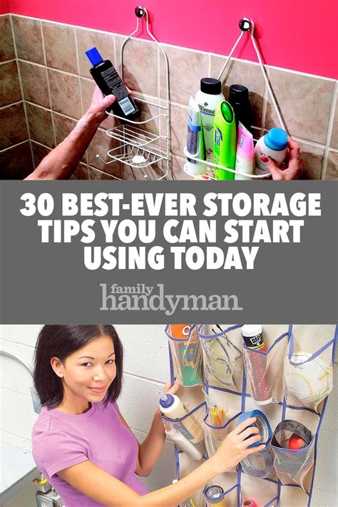 30 Best Ever Storage Tips Storage Garage Organization Diy Secret Storage