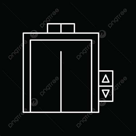 벡터 엘리베이터 아이콘 리프트 건물 지금 Buinding 엘리베이터 Png 일러스트 및 벡터 에 대한 무료 다운로드