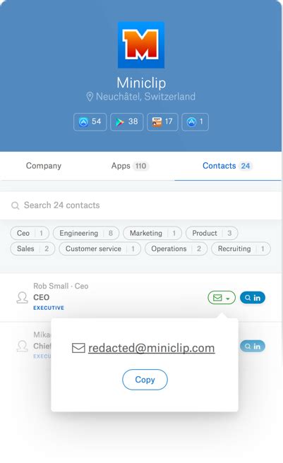 Mobile App Intelligence SDK And Ad Intelligence App Demographics Developer Contacts And More