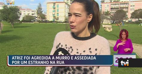 Atriz Brasileira Adriane Garcia Foi Atacada Por Um Homem Em Lisboa Sofri Um Susto Enorme