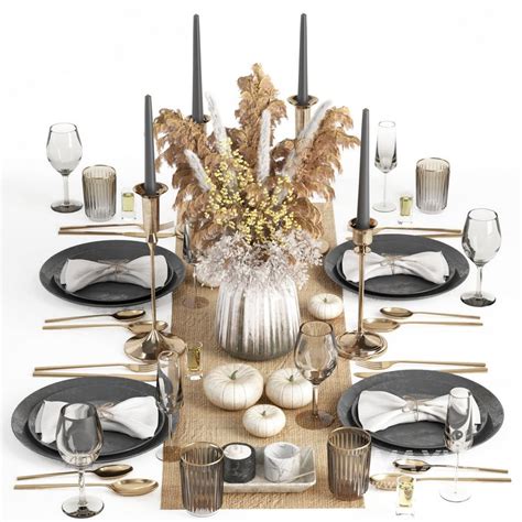 Tableware 3d Models Elegant High Quality Designs Maxve