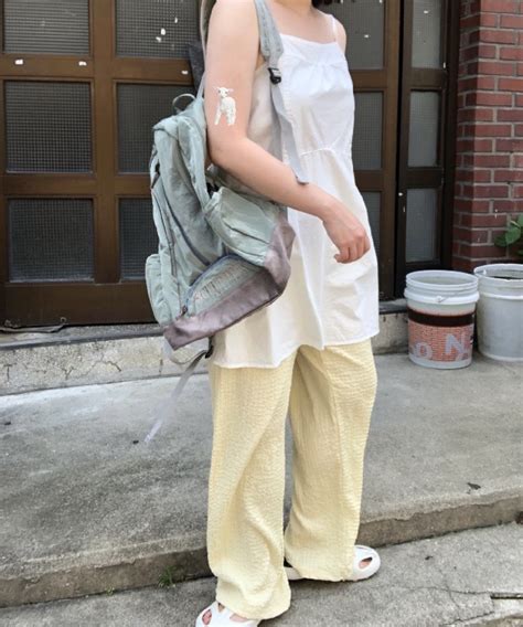 여름 밴딩 플리츠 주름 롱 슬림 팬츠 에이블리