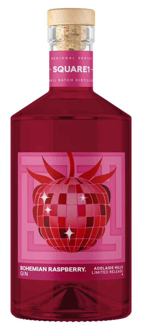 Bohemian Raspberry Square 1 Gin