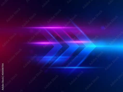 Speed Light Effect Background Abstract Action Fast Technology Vector