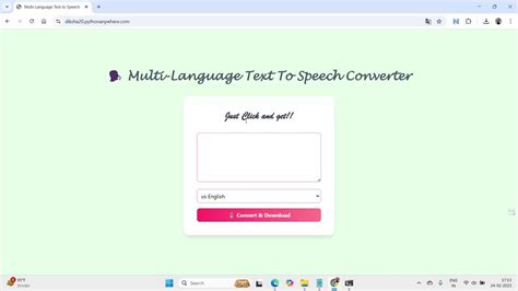 Django Texttospeech Python Diksha Monde