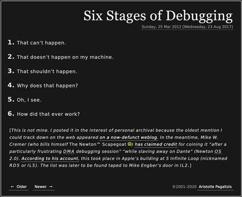 The Six Stages Of Debugging Rprogrammerhumor