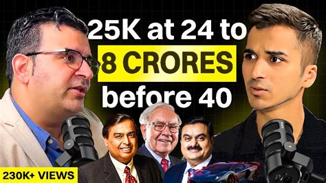 25k At 24 To Crorepati At 40 Sanjay Kathuria 123 The Sanskar Show
