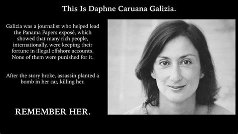 Daphne Caruana Galizia Remember Her Scrolller