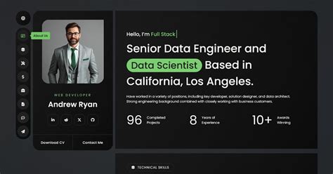 Build A Modern Resume Portfolio Website With HTML CSS JavaScript