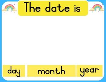 Weather Chart By Miss Babe S Way TPT