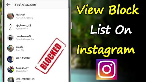 How To Check Blocked Users List On Instagram How To See Or Find Blocked Users On Instagram
