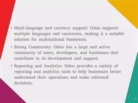 Odoo Integration Technaureus Ppt
