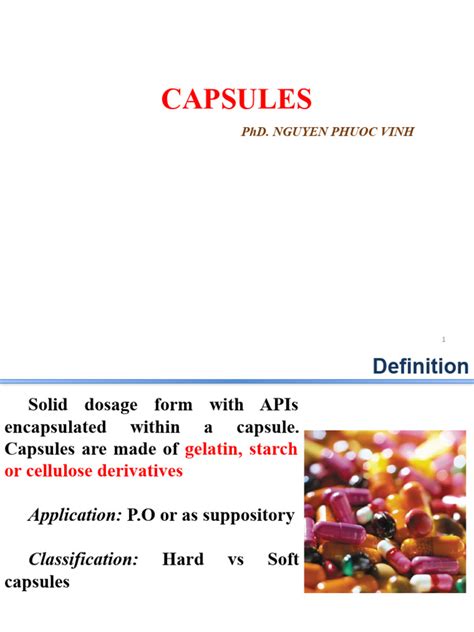 Hard And Soft Capsules Pdf Gelatin Liquids