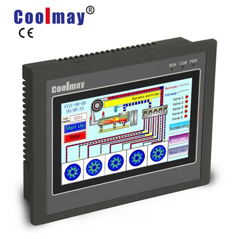 HMI Integrated With Plc Programmable Logic Controller Support Mix Analog Input Output Type
