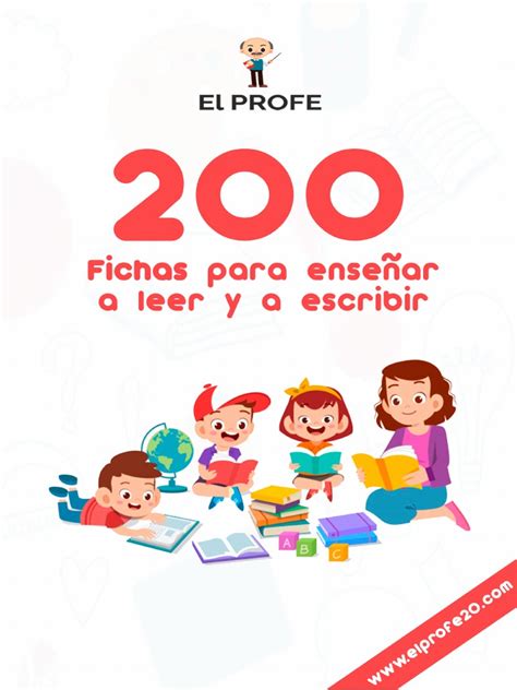 200 Fichas Para Enseñar A Leer Y Escribir Elprofe20 Pdf Pdf