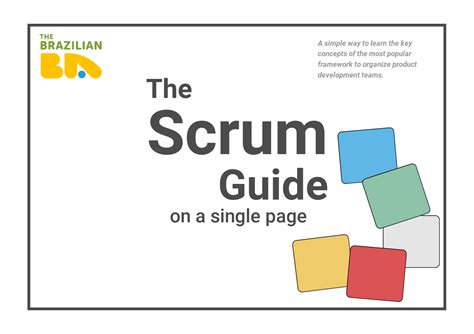 Understand The Scrum Guide Easily On A Single Page