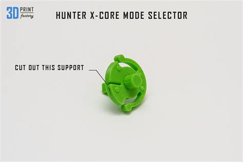 Stl Datei Hunter X Core Moduswahlschalter 🏹 ・3d Druckbare Vorlage Zum