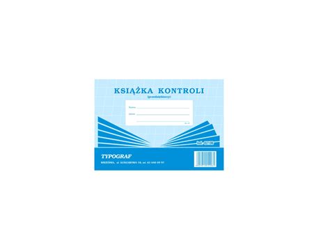 Książka kontroli A5 - Selcor