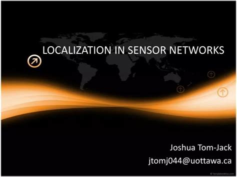 Ppt Localization In Sensor Networks Powerpoint Presentation Free Download Id6615060