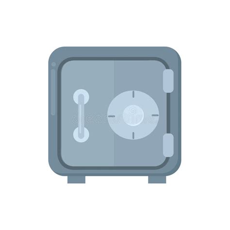 Safe Icon Clipart Logotype Isolated Vector Illustration Stock Vector