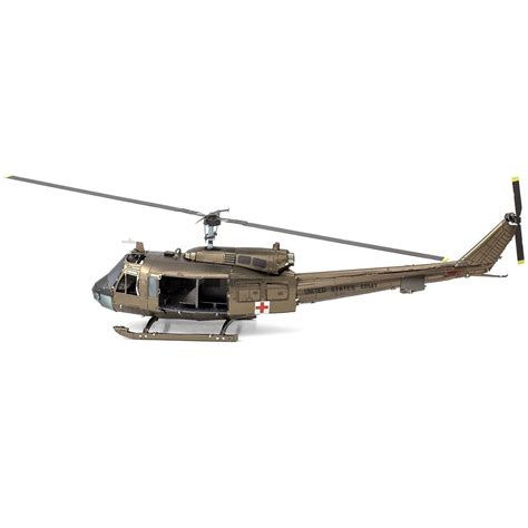 Model Kit Bell Uh 1 Iroquois Helicopter United States Army Steel Model