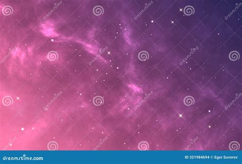 Space Background Realistic Cosmos Texture Color Starry Galaxy With