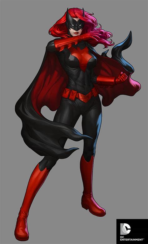 Dc Comics Cover Girls Batwoman By Artgerm On Deviantart