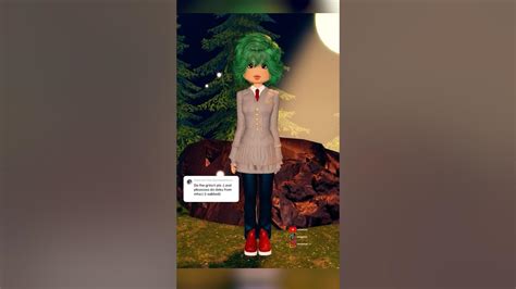 Deku From My Hero Academia In Dti💚 Dresstoimpress Dti Dresstoimpressroblox Dtioutfits Youtube