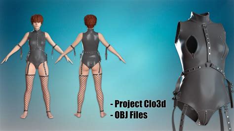 Sex Shop Outfit 3d Model Cgtrader