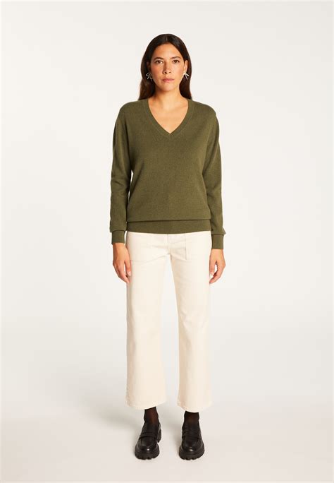 Cashmere V Neck Sweater Montagut