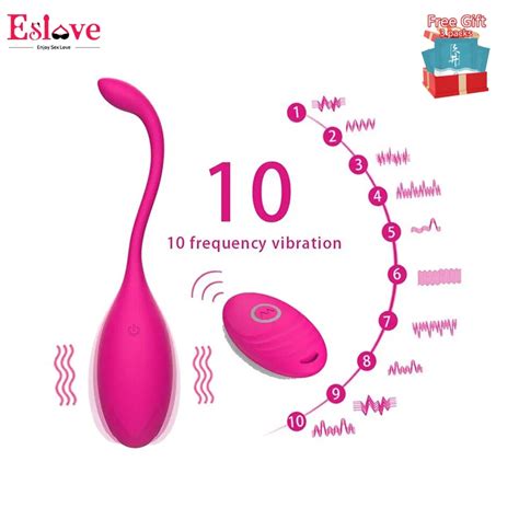 ESLOVE Wireless Remote Wearable Vibrator Sex Toy For Woman Sex Toys For Female USB Charging