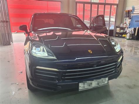 2018 포르쉐 카이엔 차량 천안 블랙박스보조배터리 외제차 전문 장착점 네이버 블로그