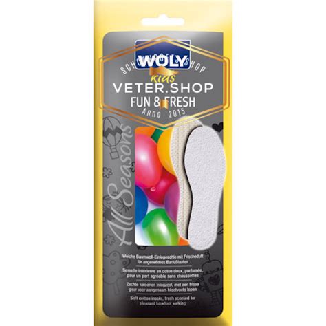 Woly Fun and Fresh zomer inlegzool blote voeten - Veter.shop