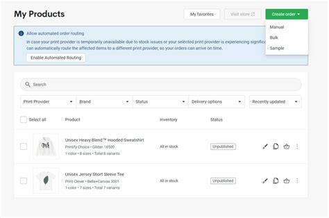 Printify Shipping Rates With Examples How Much Does Shipping Cost Ecommerce Platforms