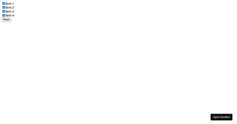 Checkboxes Hook Codesandbox