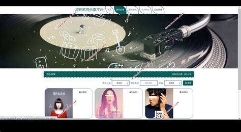 原创歌曲音乐分享平台的设计与实现 Springboot MySQL 含录像 Javaweb 毕业设计论文网