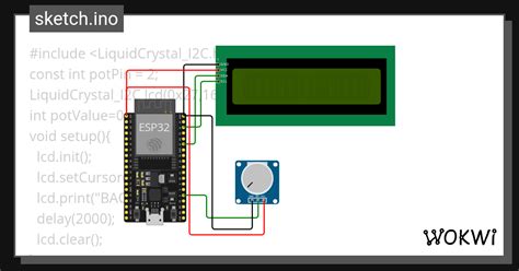 Analog Input Wokwi ESP STM Arduino Simulator